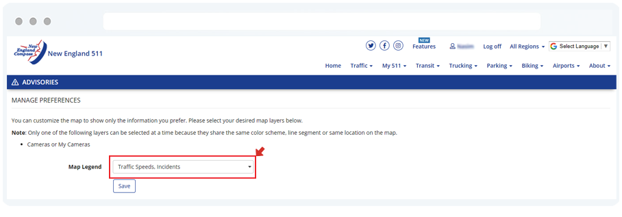 New England Help | New England 511