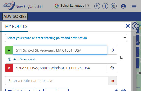New England 511| 511 Traffic | Commuter Information